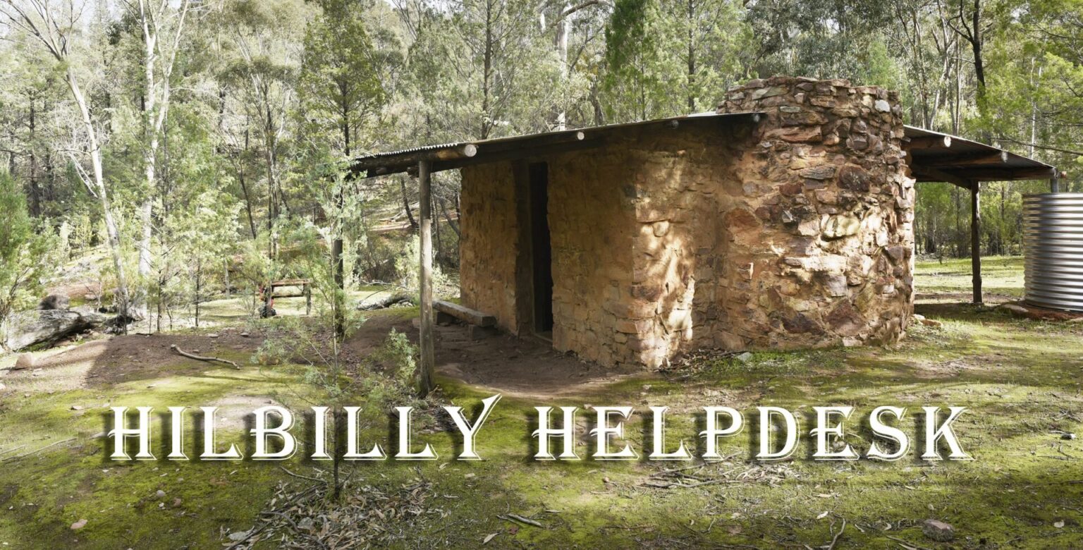 Hillbilly Helpdesk - Three D Radio - South Australia